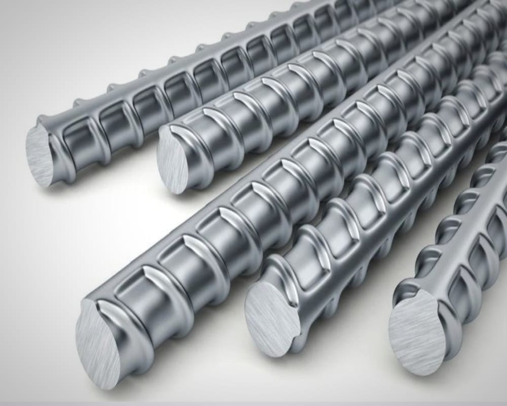 Standard TMT bar weight and size measurements chart